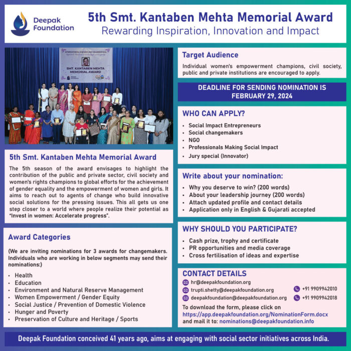 Awards – Deepak Foundation